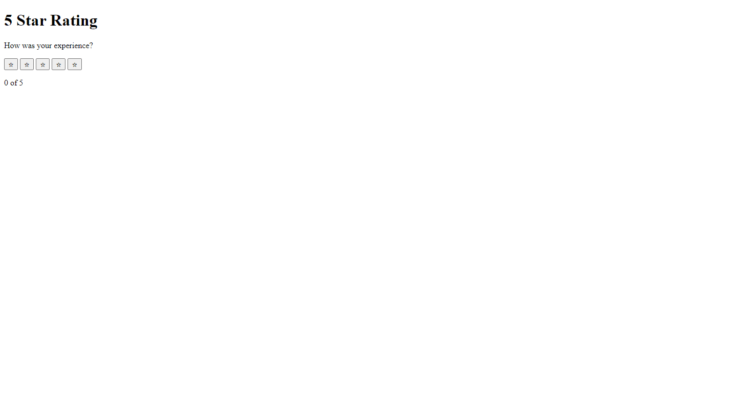 How To Make Star Rating Using Html Css And Javascript Rocoderes